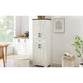 68" Tall Side Cabinet | Used in Different Spaces | Smooth Line Design ...