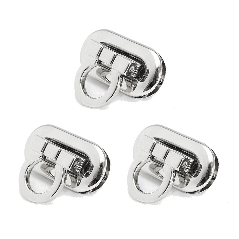 1PC Metal Round Shape Clasp Turn Lock Twist Lock for DIY Handbag Bag ...