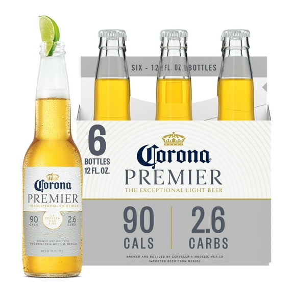 Corona Light Mexican Lager Light Beer, 6 pack 12 fl. oz. Bottles, 4.0% ...