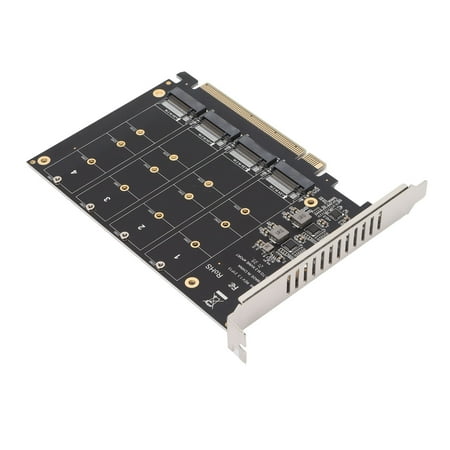 Adapter Card, Memory Card Reader NVME M.2 To PCIE X16 System Boot ...