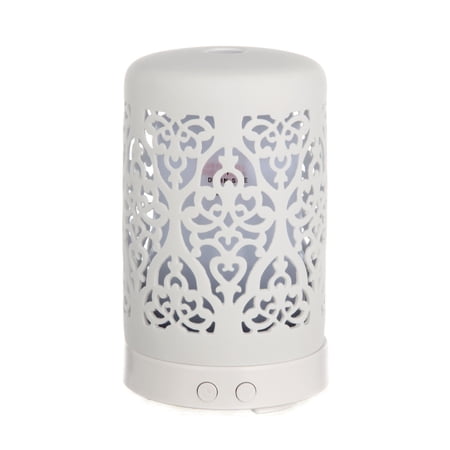 Mainstays Essential Oil Diffuser, White Scroll - Walmart.com - Walmart.com