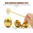 30 pcs Mini Hammers Wooden Knocking Hammer Wooden Kids Hammers Kids ...