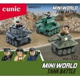 Oxford Cunic Mini World Tanks Interlocking Block Building Set, 454 ...