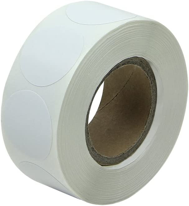 Circle Dot Round Labels Stickers Color Coding Garage Yard Sale Blank ...