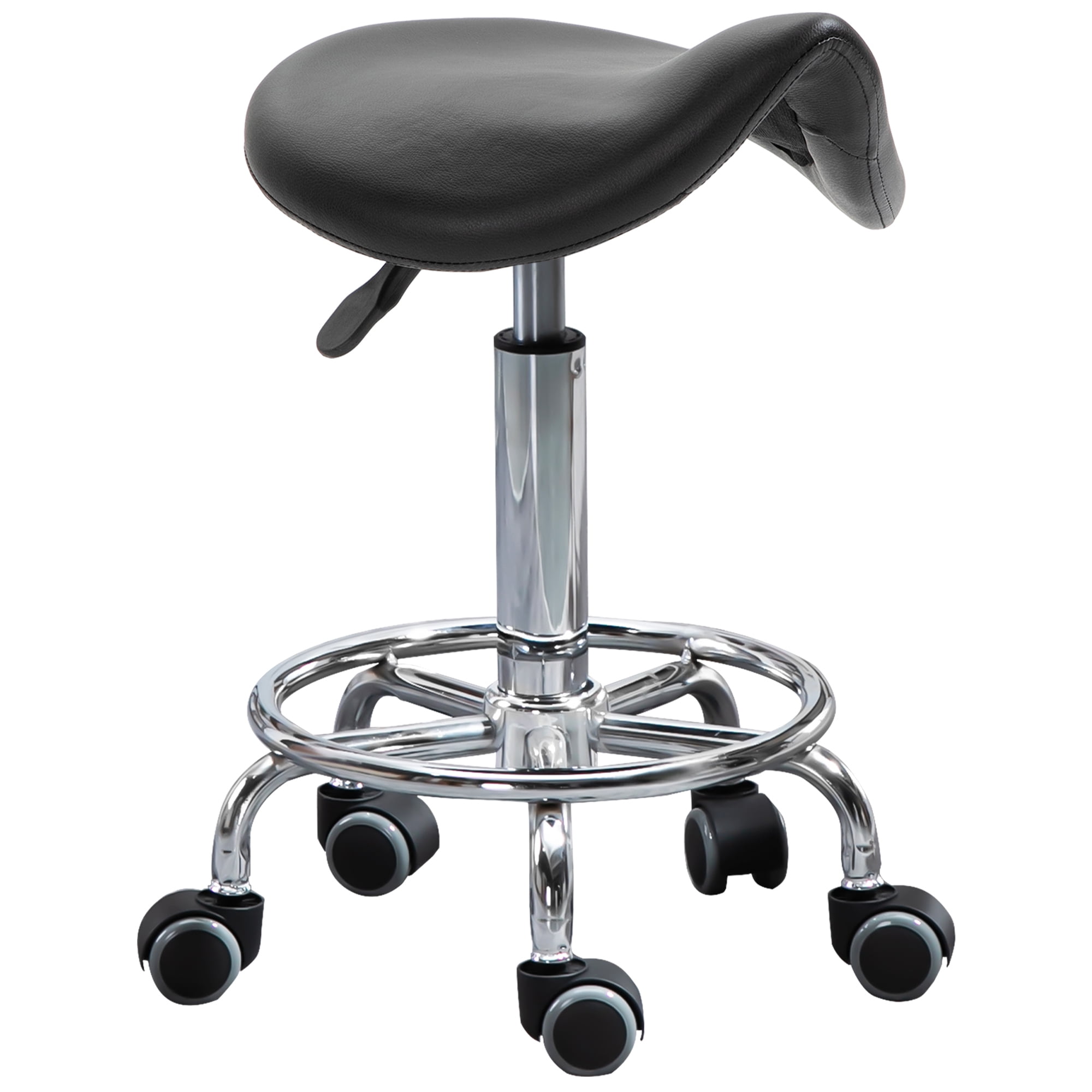Click here for Homcom Saddle Stool Rolling Salon Chair For Massag... prices