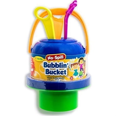 Little Kids - Fubbles No Spill Big Bubble Bucket, Pink - Walmart.com