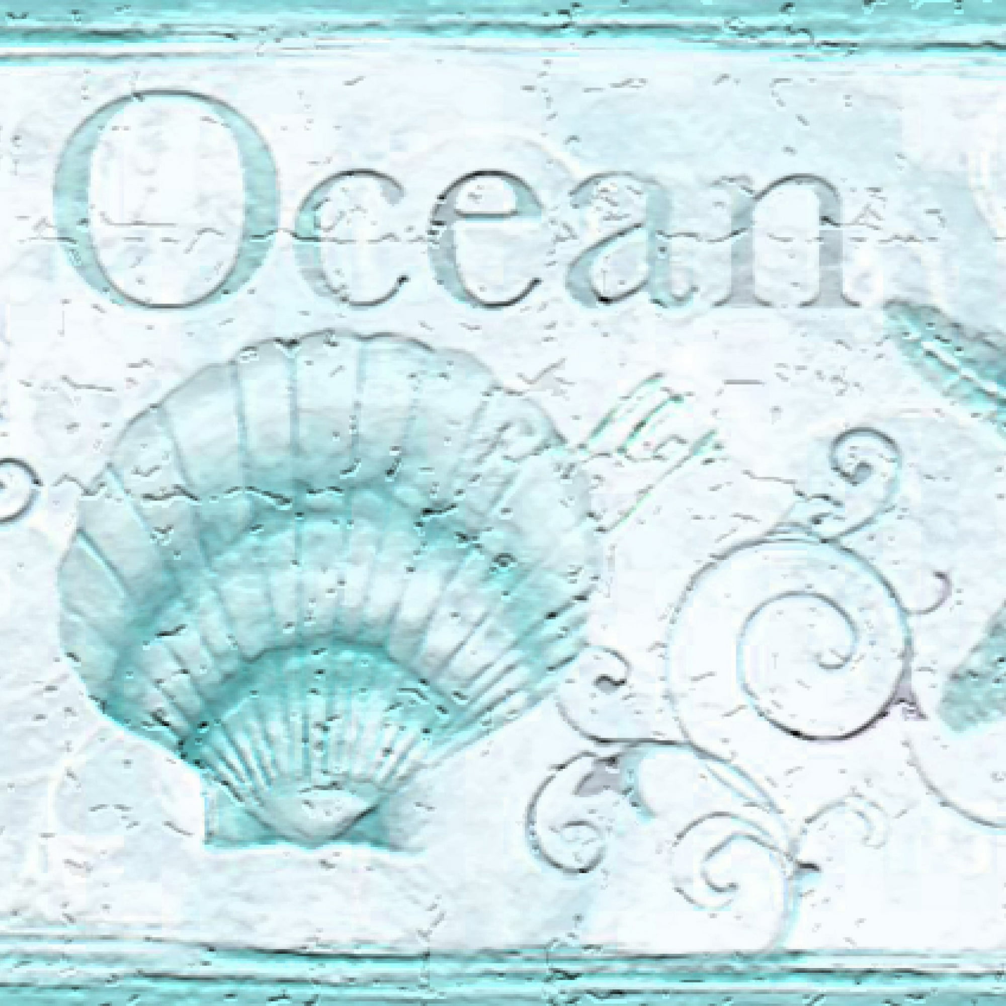 Seashell Wallpaper Border