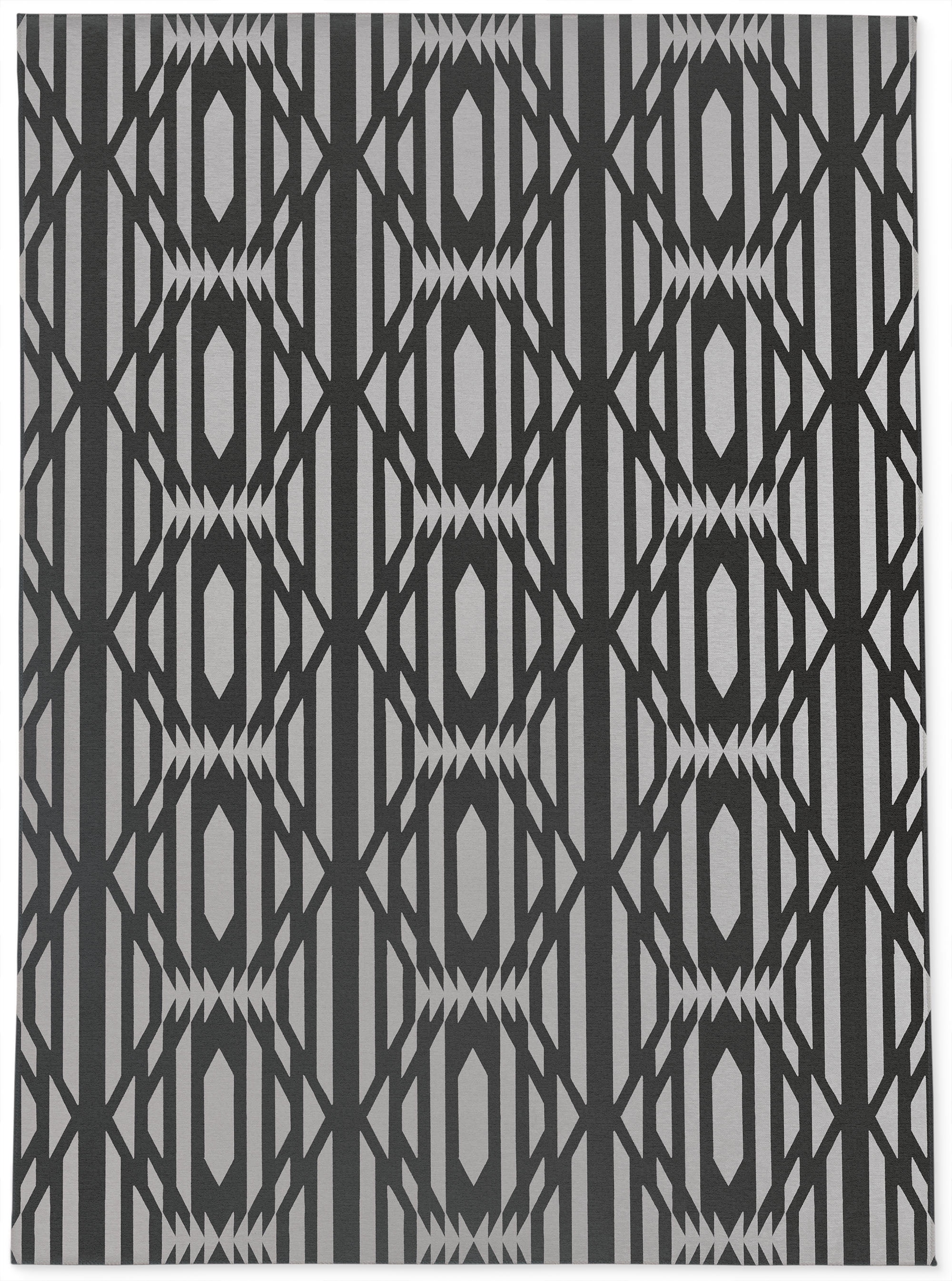 OPTIC BLACK Outdoor Rug By Kavka Designs - Walmart.com