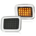 Kojem Smoke Lens LED Turn Signal Lights for 2003-2009 Hummer H2 Base ...