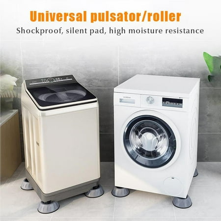 Shock and Noise Cancelling Washing Machine Support Anti Slip Anti ...