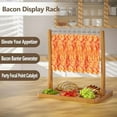 Acacia Bacon Display Rack,Patented Design Bacon Clothesline Serving ...