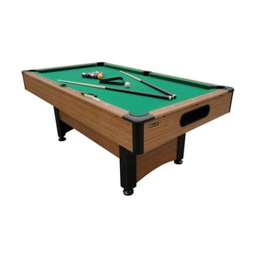 Classic Sports Brighton 87" Billiard Pool Table in Green - Walmart.com