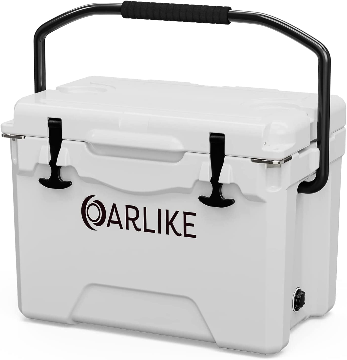 Oarlike 25QT Hard Cooler Rotomolded Ice Chest with Heavy Duty Handle ...