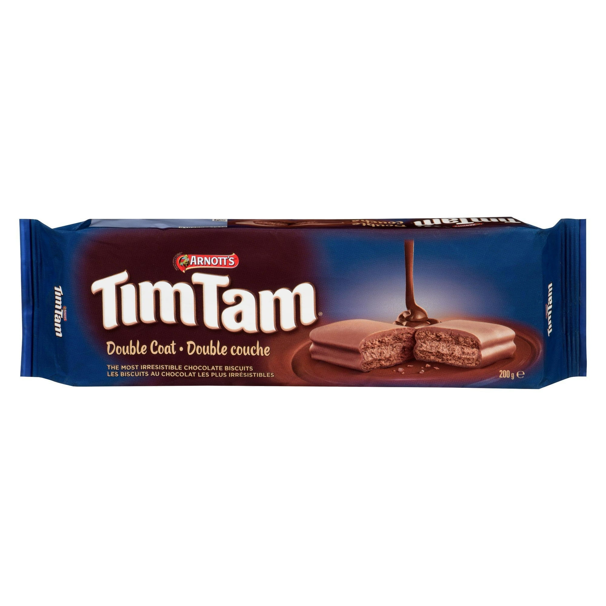 Arnott's Tim Tam Double Coat Chocolate Cookies 200g Ready to Eat ...