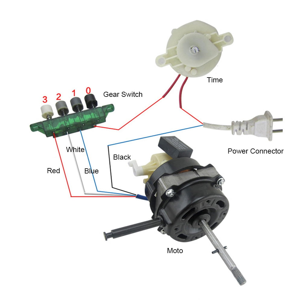 Table Fan Motor Wiring Diagram