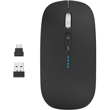 Charging 2.4g Ultra-thin Silent Wireless Optical Mouse, Portable Mobile ...