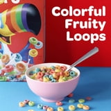 Kellogg's Large Family Size Froot Loops Original Breakfast Cereal, 16.6 ...