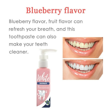 Fruit Stain Removal Toothpaste Deep Cleaning Toothpaste Deep Cleaning ...
