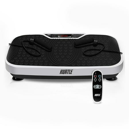 Hurtle HURVBTR36 Vibration Plate Machine for Home Body Exercise Workout ...