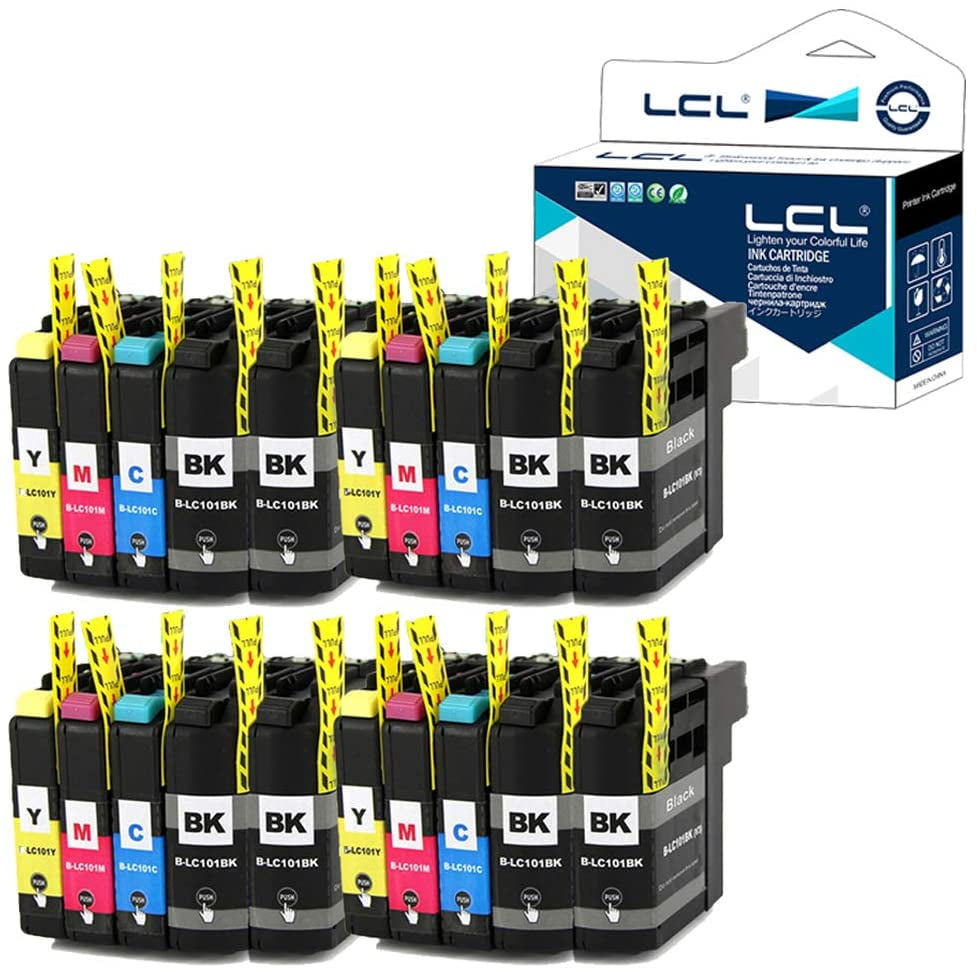 LCL Compatible for Brother LC101 LC101XL LC-103 LC103 XL LC103XL ...