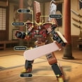 Transforming Robots Toy, 2-in-1 Ice Cream Samurai Action Figure ...