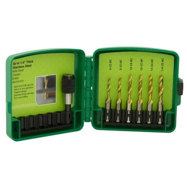 Greenlee DTAPKITM Pop Metric Drill/Tap Kit - Walmart.com