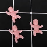 Sorrowso 10Pieces Scaled Miniature Doll Baby Figure Model Landscape ...