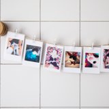 100 Pcs Transparent Picture Clips Photo Hanging Clips Mini Clothespins ...