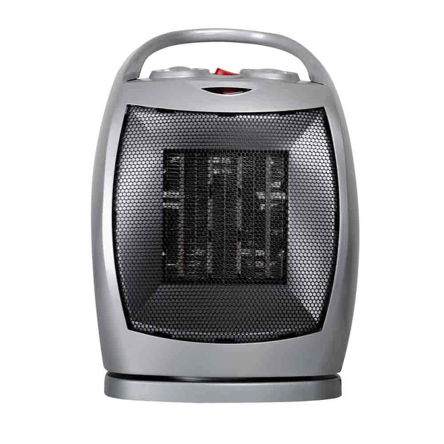 Calefactor de ambiente portátil IUSA 1500 w gris | Bodega Aurrera en línea