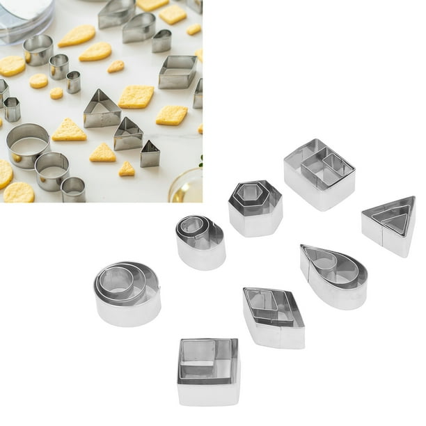 Cutter Set, Different Shapes High Hardness 24PCS Food Cutting Molds For ...