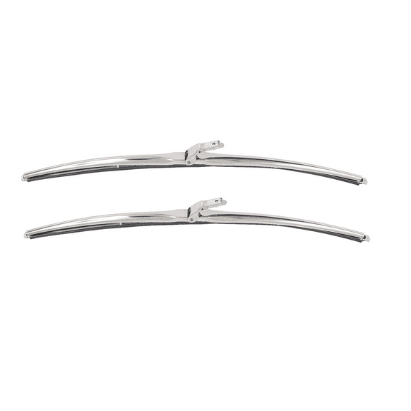 OER 16" Anco Style Stainless Steel Wiper Blade Set 1969-1970 Mustang ...
