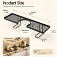Behind the Faucet Sink Organizer, 2026 New Over the Sink Shelf, Space ...