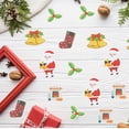 2 Sets 2 Styles Christmas Themes PVC Self-Adhesive Stickers for Party ...