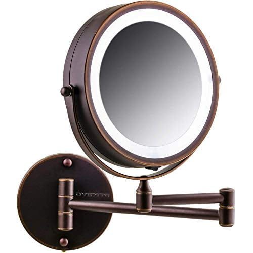 Click here for Ovente Wall Mount Led Lighted Makeup Mirror Mfw70... prices