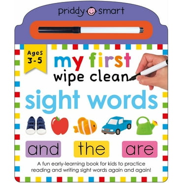 Roger Priddy's Wipe Clean: Learning Sight Words with Pen and Flash ...