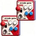 2 Pack Retro Arcade Switch Panel, Classic Joystick Light Switch Cover ...