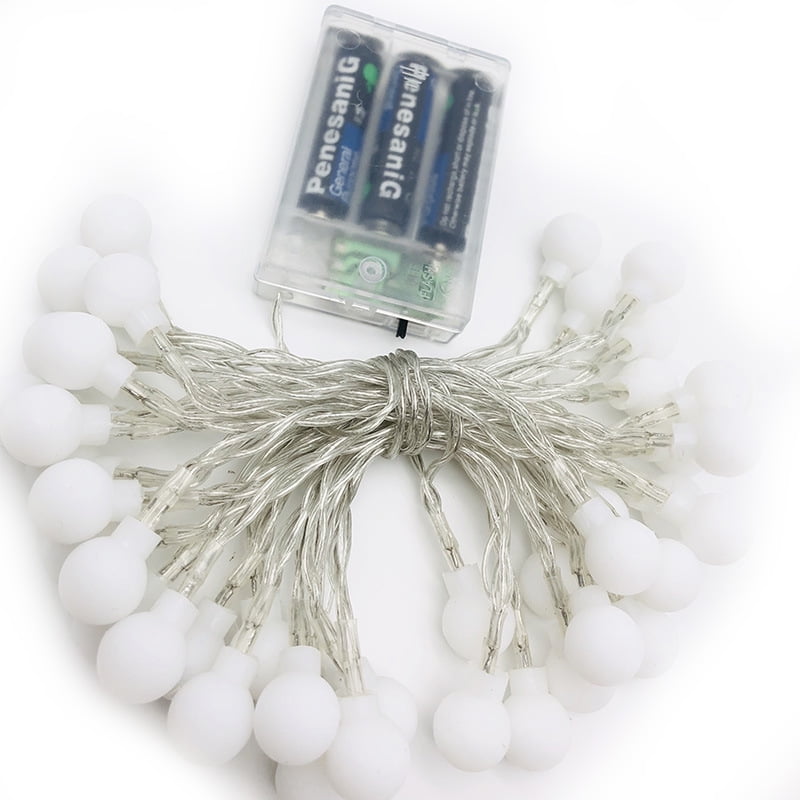 LED ball light string flashing light waterproof usb battery small ...
