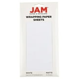 JAM Paper Matte Wrapping Paper Sheets, 30 x 20 per Sheet (25 sq ft ...