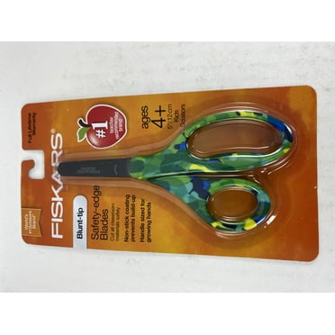 Fiskars Blunt-Tip Kids Scissors (5 In.) 3 Pack - Walmart.com