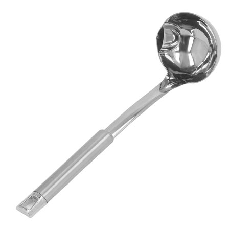 Oil Filter Spoon,304 Stainless Steel Oil Stainless Steel Soup Ladle Oil ...