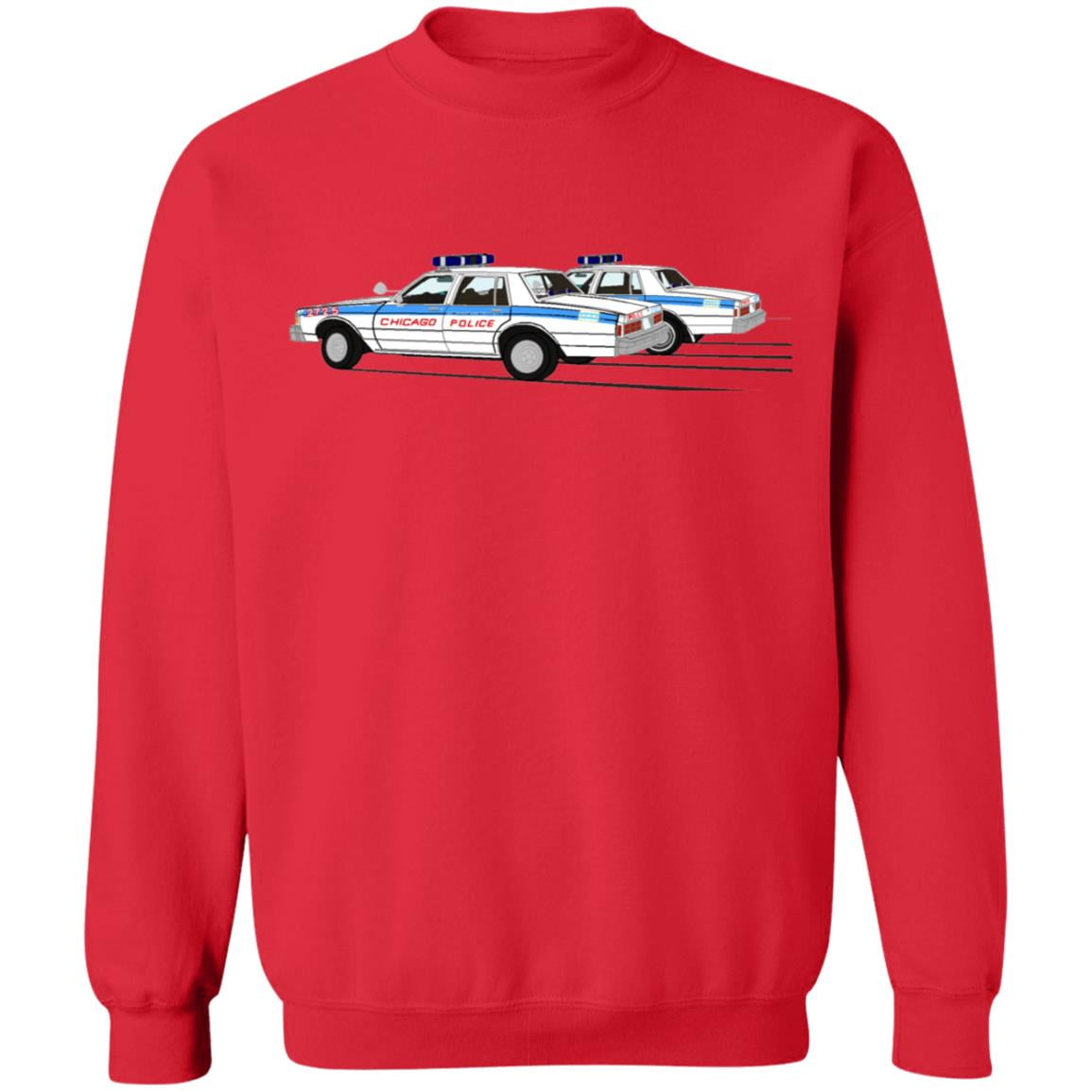 Chicago Police Box Chevy Crewneck Sweatshirt - Walmart.com