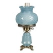 Mindy Hobnail Glass Table Lamp - Blue Shade - Handcrafted Globe - Blown ...