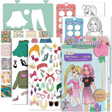 Just My Style Ultimate Sketchbook Kit for Kids: Fun Art & Craft Drawing ...