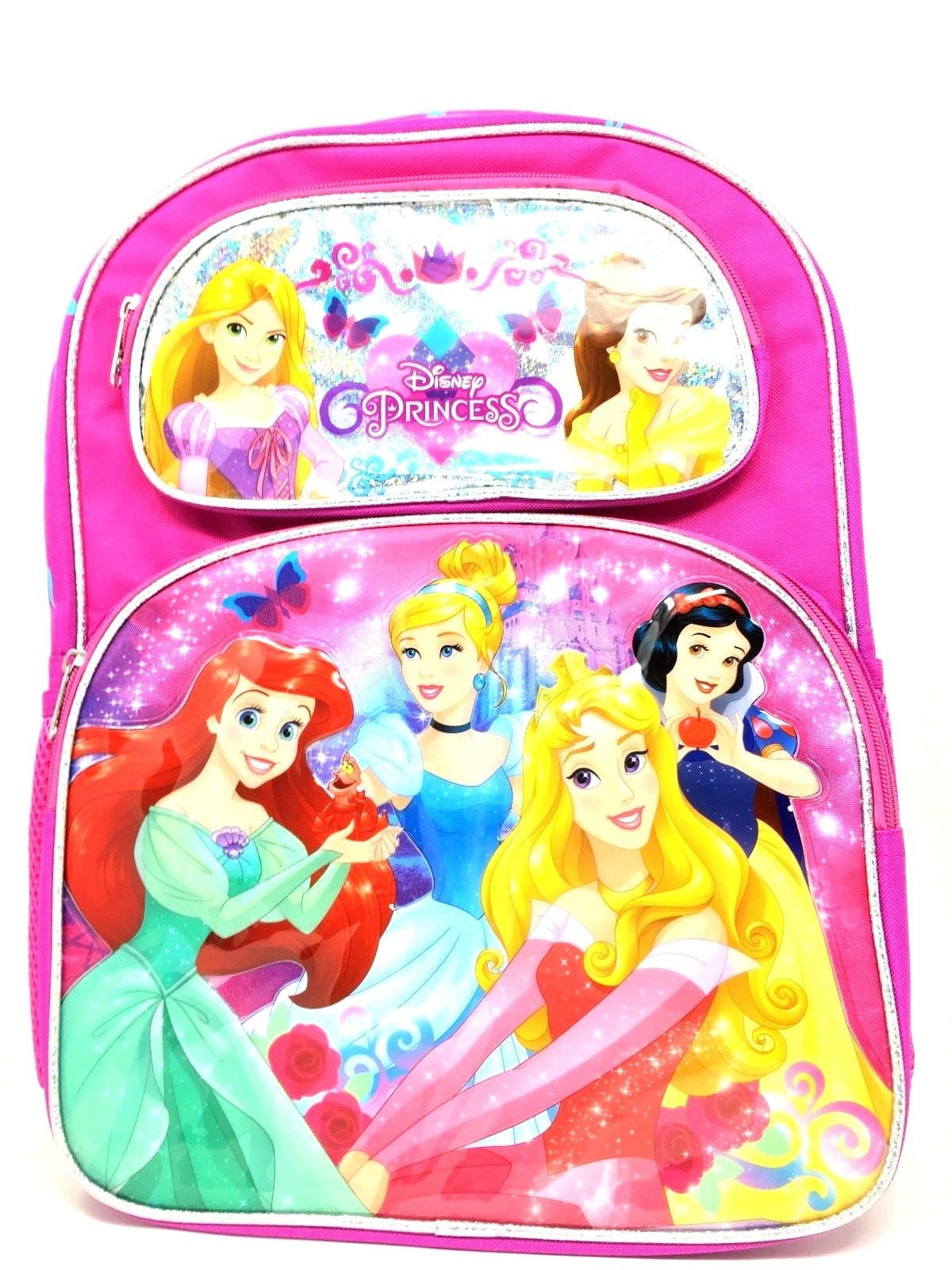Disney Princess 16" Shinne Pink Color Backpack - Walmart.com