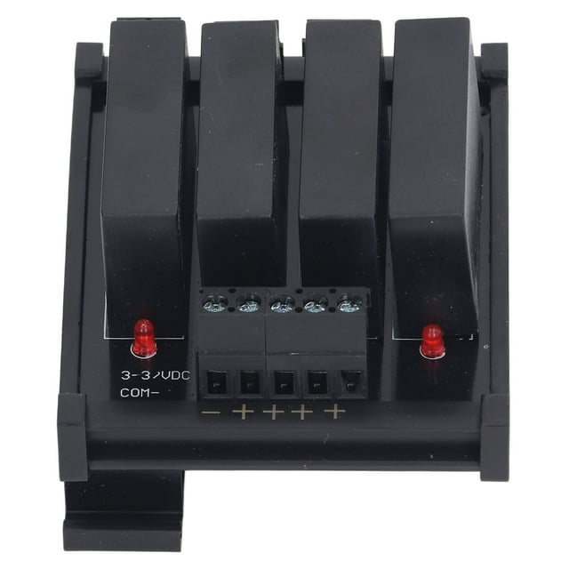 DC Relay Module, DIN Rail Mounting Solid State Relay 3-32V Input IR For ...