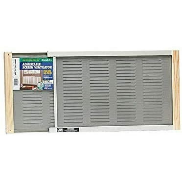 Frost King Adjustable Window Screen with Metal Rails and Sturdy Corners ...