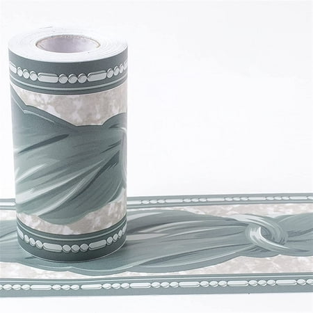 Wallpaper Border Roll 10M Waterproof Waist Lines Wallpaper Bathroom ...