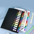 12 Pocket Expandable File Folder Letter Size Document Organiser ...
