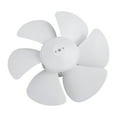 Ventilation Fan Blades 6-Blade Rubber Exhaust Fan Replacement for Roof ...