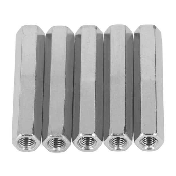 Hex Connection Nut, Hex Coupling Nuts 75mm Length Corrosion Resistance ...